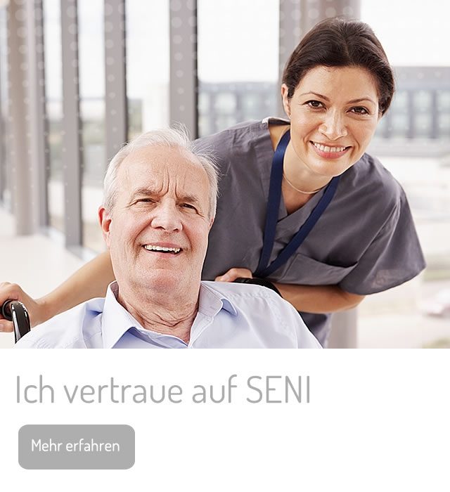 Seni - Inkontinenzprodukte und Körperpflege für empfindliche Haut